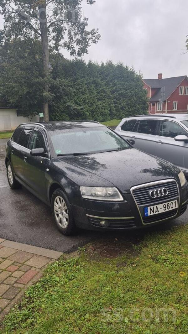 Black Audi A6 2006 in Aluksne, with an engine capacity of 2.00 L and mileage of 404 thousand km for 1300 €, photo 3 on AUTOMOTO.COM.LV
