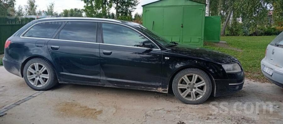 Black Audi A6 2006 in Riga, with an engine capacity of 2.40 L and mileage of 0 thousand km for 2100 €, photo 3 on AUTOMOTO.COM.LV