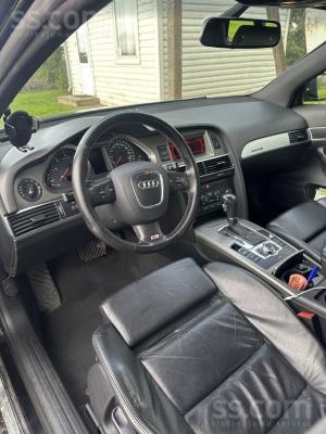 Melns Audi A6 2006 Bauska, ar dzinēja tilpumu 3.00 L un nobraukumu 450 tūkst. km par 3500 €, foto 9 vietnē AUTOMOTO.COM.LV