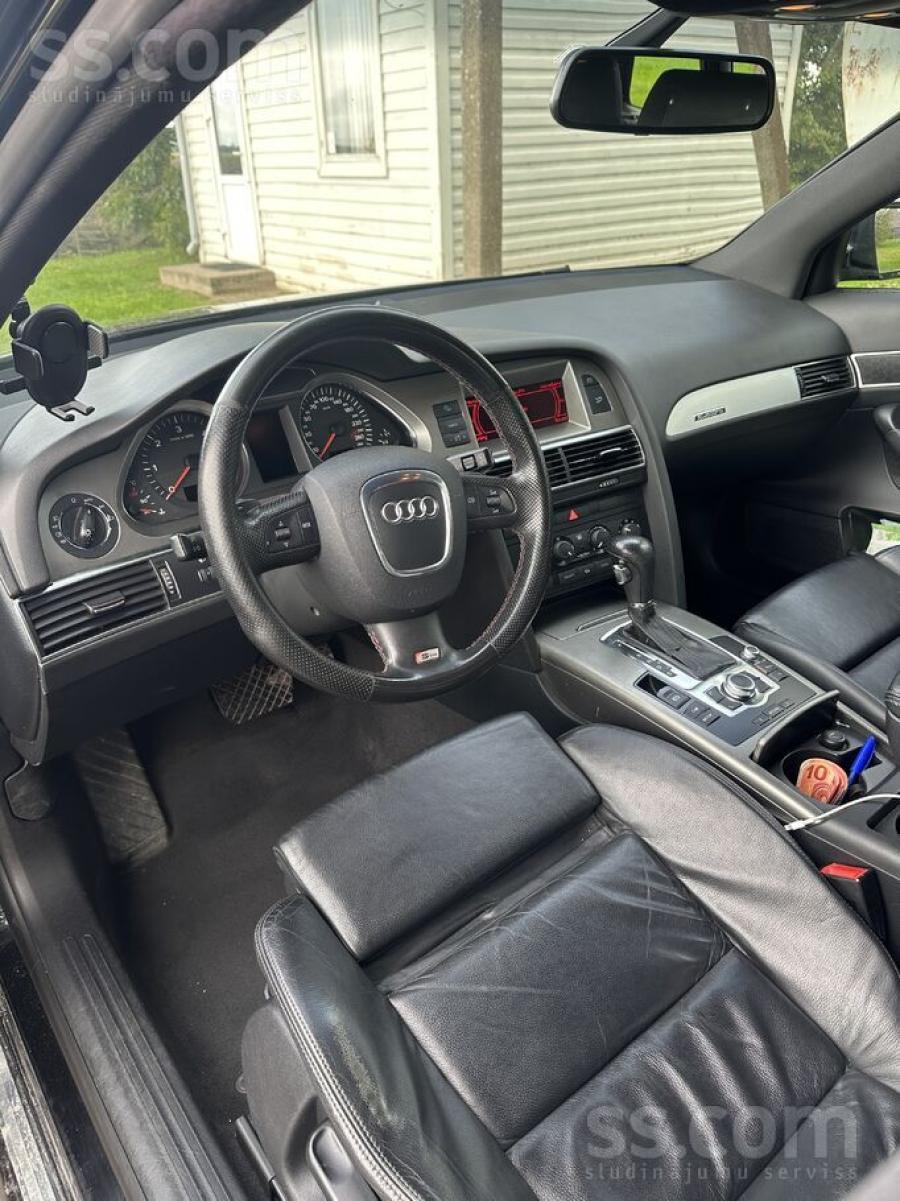 Melns Audi A6 2006 Bauska, ar dzinēja tilpumu 3.00 L un nobraukumu 450 tūkst. km par 3500 €, foto 9 vietnē AUTOMOTO.COM.LV