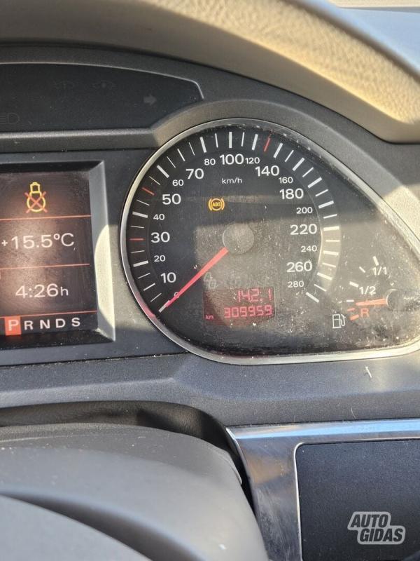 Черный Ауди А6 2006 в Клайпеда, объемом двигателя 3.00 л и пробегом 309 тыс. км за 1400 €, фото 10 на AUTOMOTO.COM.LV