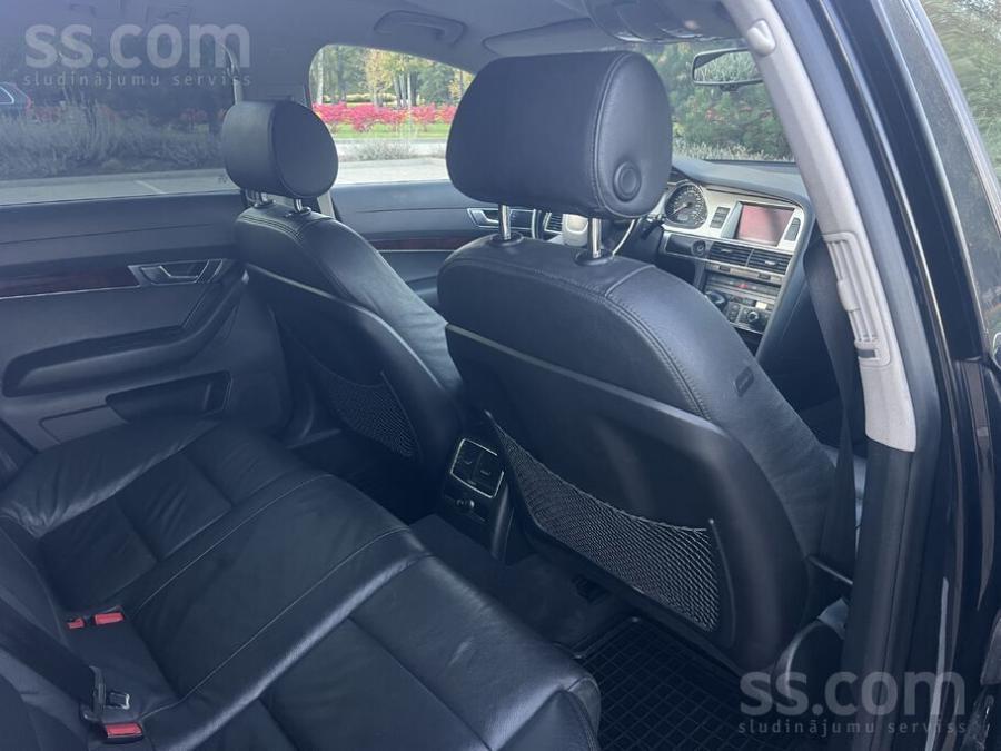 Melns Audi A6 2006 Rīga, ar dzinēja tilpumu 3.00 L un nobraukumu 392 tūkst. km par 3600 €, foto 5 vietnē AUTOMOTO.COM.LV