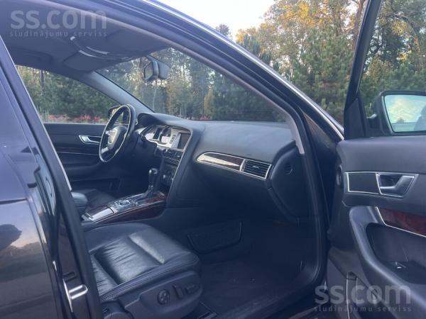Melns Audi A6 2006 Rīga, ar dzinēja tilpumu 3.00 L un nobraukumu 392 tūkst. km par 3600 €, foto 7 vietnē AUTOMOTO.COM.LV