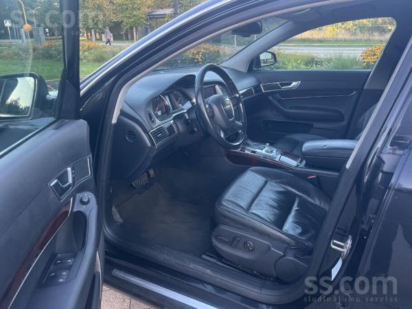 Melns Audi A6 2006 Rīga, ar dzinēja tilpumu 3.00 L un nobraukumu 392 tūkst. km par 3600 €, foto 10 vietnē AUTOMOTO.COM.LV