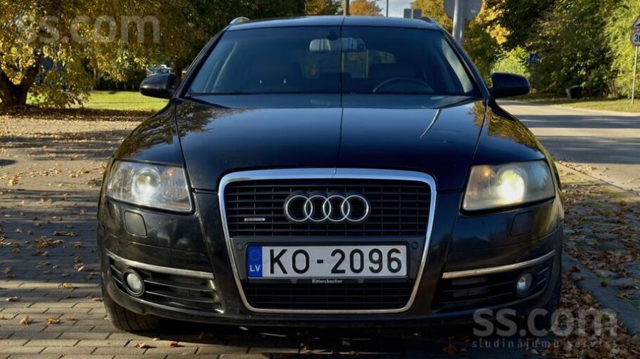 Melns Audi A6 2006 Rīga, ar dzinēja tilpumu 2.70 L un nobraukumu 340 tūkst. km par 2300 €, foto 3 vietnē AUTOMOTO.COM.LV