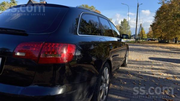Melns Audi A6 2006 Rīga, ar dzinēja tilpumu 2.70 L un nobraukumu 340 tūkst. km par 2300 €, foto 7 vietnē AUTOMOTO.COM.LV