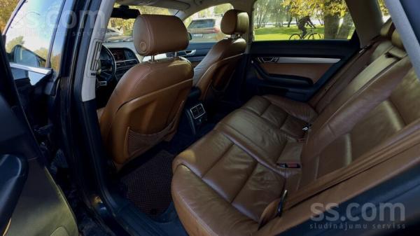 Melns Audi A6 2006 Rīga, ar dzinēja tilpumu 2.70 L un nobraukumu 340 tūkst. km par 2300 €, foto 10 vietnē AUTOMOTO.COM.LV
