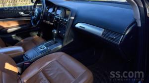 Melns Audi A6 2006 Rīga, ar dzinēja tilpumu 2.70 L un nobraukumu 340 tūkst. km par 2300 €, foto 12 vietnē AUTOMOTO.COM.LV