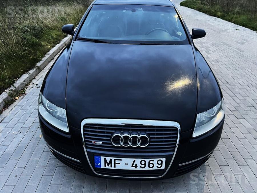 Melns Audi A6 2006 Rīga, ar dzinēja tilpumu 2.00 L un nobraukumu 0 tūkst. km par 2995 €, foto 1 vietnē AUTOMOTO.COM.LV