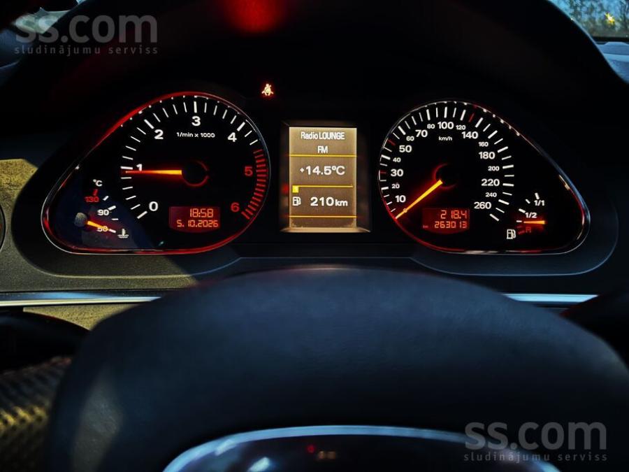 Melns Audi A6 2006 Rīga, ar dzinēja tilpumu 2.00 L un nobraukumu 0 tūkst. km par 2995 €, foto 19 vietnē AUTOMOTO.COM.LV