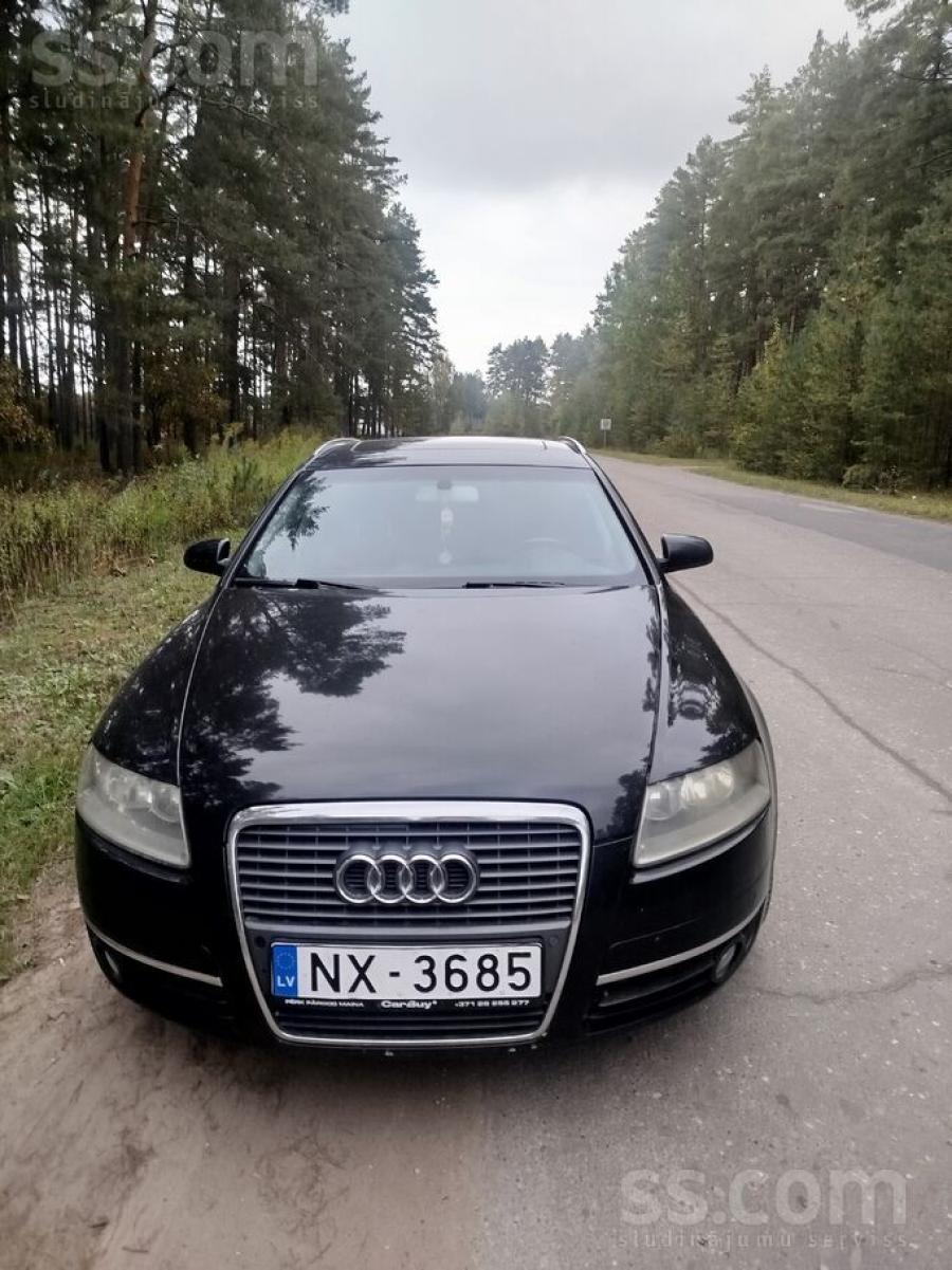 Melns Audi A6 2006 Rīga, ar dzinēja tilpumu 2.70 L un nobraukumu 330 tūkst. km par 2000 €, foto 1 vietnē AUTOMOTO.COM.LV