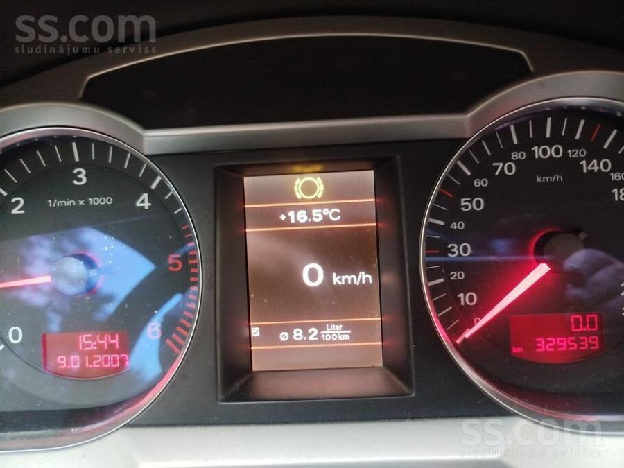 Melns Audi A6 2006 Rīga, ar dzinēja tilpumu 2.70 L un nobraukumu 330 tūkst. km par 2000 €, foto 6 vietnē AUTOMOTO.COM.LV