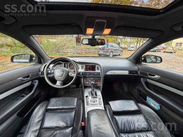Black Audi A6 2006 in Riga, with an engine capacity of 3.00 L and mileage of 401 thousand km for 2880 €, photo 9 on AUTOMOTO.COM.LV