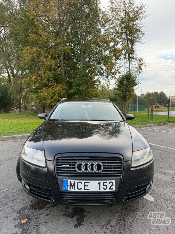 Audi A6 2006 in Klaipeda on AUTOMOTO.COM.LV Black Audi A6 2006 in Klaipeda, with an engine capacity of 2.70 L and mileage of 475 thousand km for 1700 €, photo 3 on AUTOMOTO.COM.LV