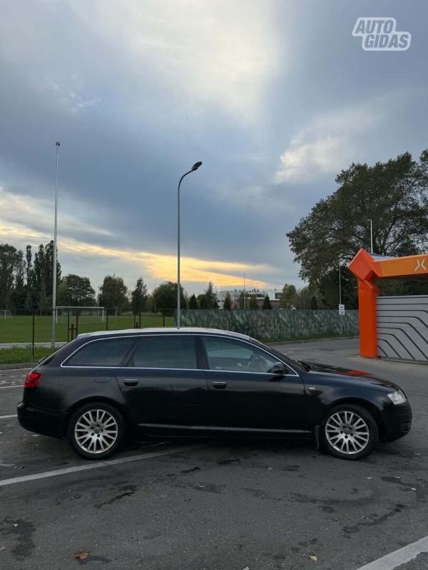 Audi A6 2006 in Klaipeda on AUTOMOTO.COM.LV Black Audi A6 2006 in Klaipeda, with an engine capacity of 2.70 L and mileage of 475 thousand km for 1700 €, photo 5 on AUTOMOTO.COM.LV
