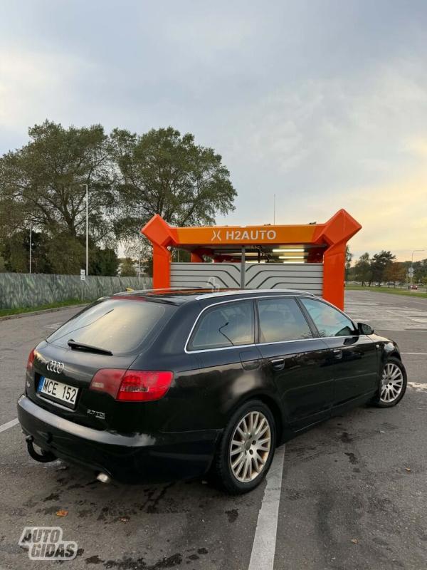 Audi A6 2006 in Klaipeda on AUTOMOTO.COM.LV Black Audi A6 2006 in Klaipeda, with an engine capacity of 2.70 L and mileage of 475 thousand km for 1700 €, photo 6 on AUTOMOTO.COM.LV