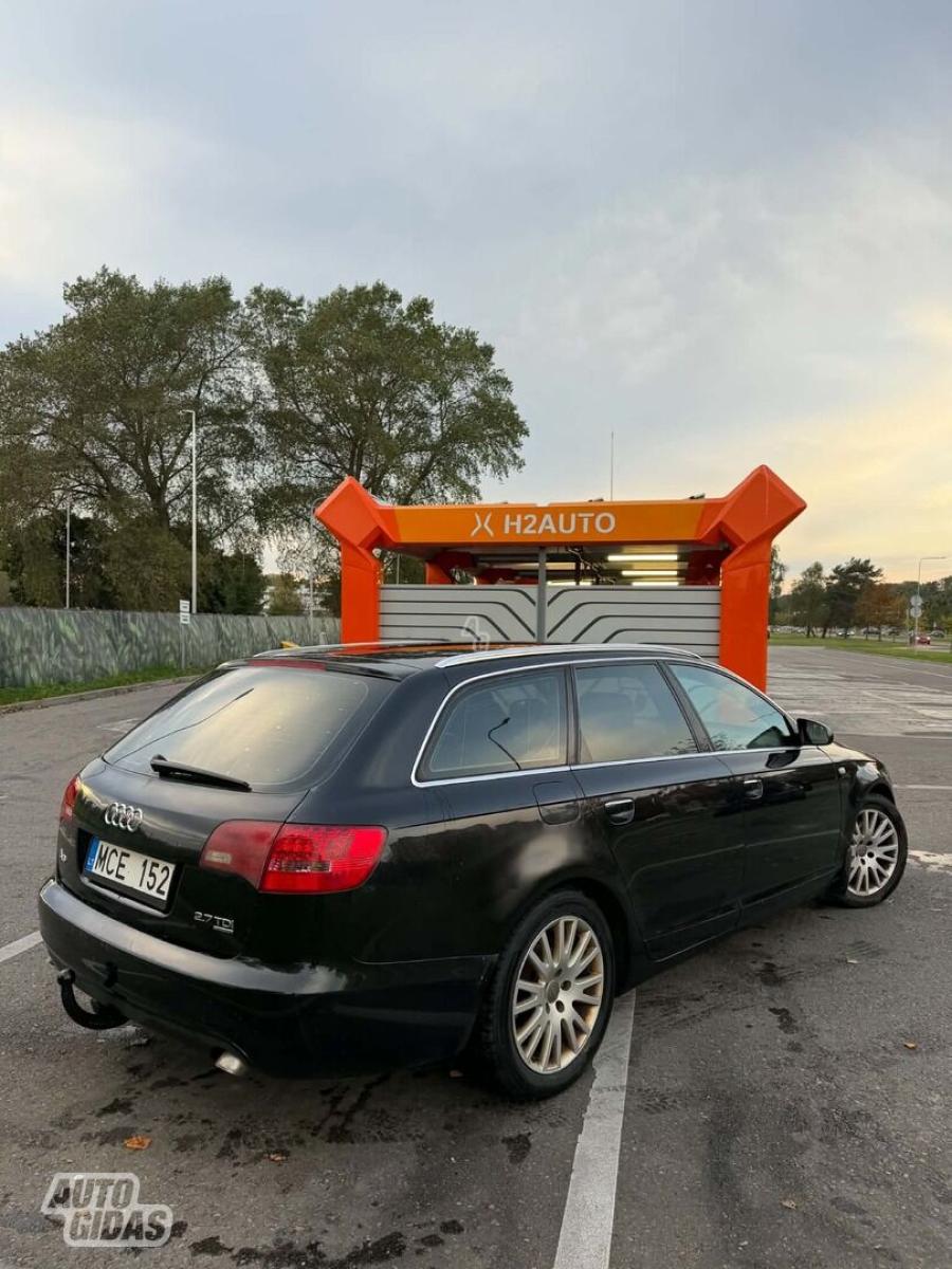 Black Audi A6 2006 in Klaipeda, with an engine capacity of 2.70 L and mileage of 475 thousand km for 1700 €, photo 6 on AUTOMOTO.COM.LV