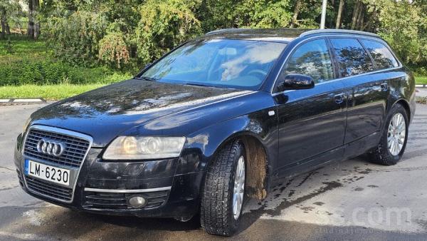 Melns Audi A6 2006 Ogre, ar dzinēja tilpumu 3.00 L un nobraukumu 362 tūkst. km par 1800 €, foto 4 vietnē AUTOMOTO.COM.LV