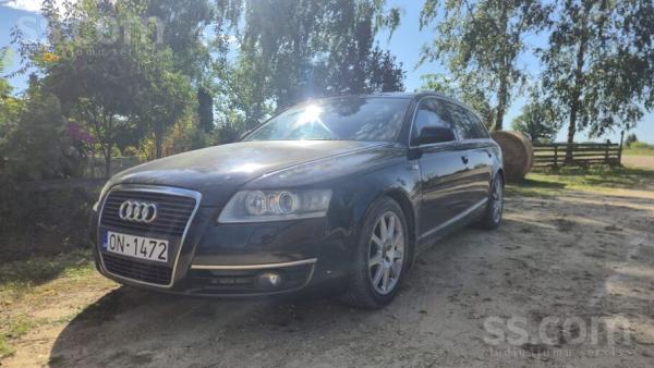 Melns Audi A6 2006 Preiļi, ar dzinēja tilpumu 2.00 L un nobraukumu 320 tūkst. km par 2400 €, foto 3 vietnē AUTOMOTO.COM.LV