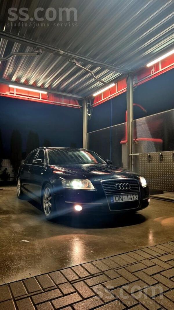 Melns Audi A6 2006 Preiļi, ar dzinēja tilpumu 2.00 L un nobraukumu 320 tūkst. km par 2400 €, foto 5 vietnē AUTOMOTO.COM.LV
