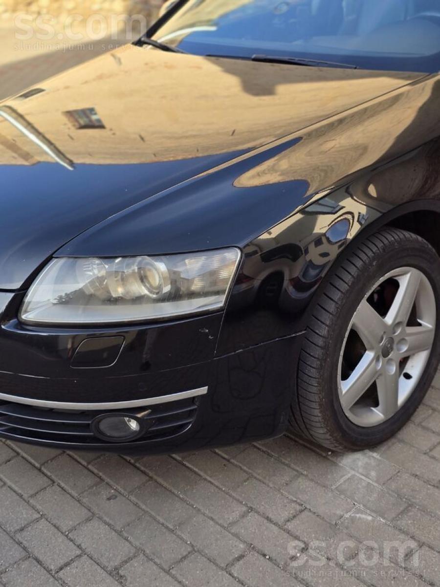 Melns Audi A6 2007 Bauska, ar dzinēja tilpumu 2.70 L un nobraukumu 290 tūkst. km par 3500 €, foto 3 vietnē AUTOMOTO.COM.LV