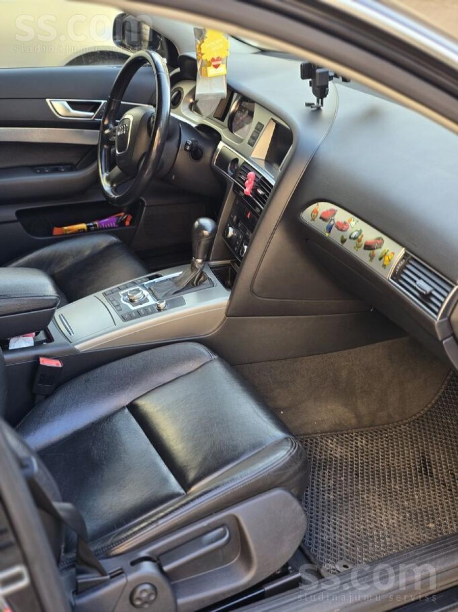 Melns Audi A6 2007 Bauska, ar dzinēja tilpumu 2.70 L un nobraukumu 290 tūkst. km par 3500 €, foto 4 vietnē AUTOMOTO.COM.LV