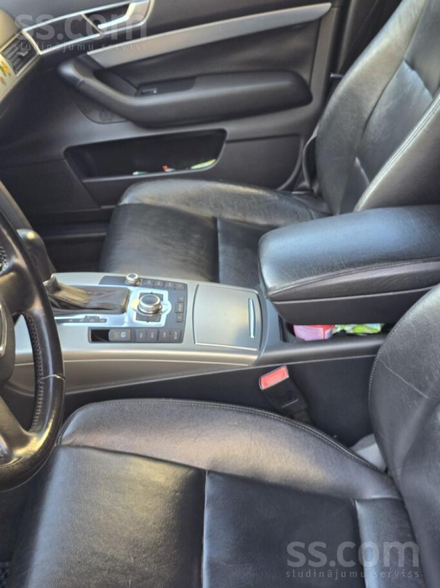 Melns Audi A6 2007 Bauska, ar dzinēja tilpumu 2.70 L un nobraukumu 290 tūkst. km par 3500 €, foto 5 vietnē AUTOMOTO.COM.LV