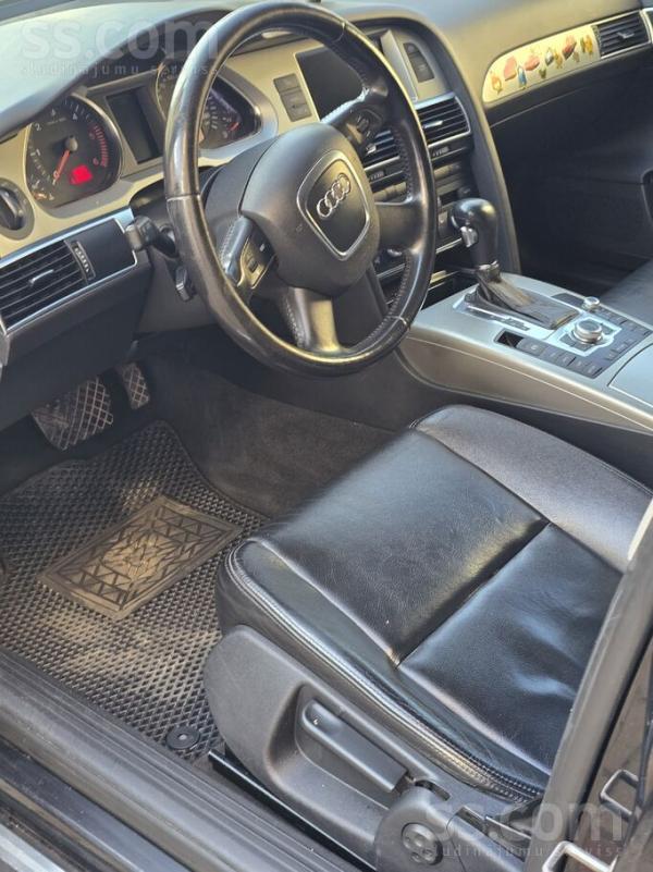 Melns Audi A6 2007 Bauska, ar dzinēja tilpumu 2.70 L un nobraukumu 290 tūkst. km par 3500 €, foto 5 vietnē AUTOMOTO.COM.LV
