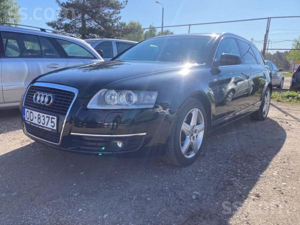 Black Audi A6 2007 in Riga, with an engine capacity of 2.00 L and mileage of 263 thousand km for 4700 €, photo 3 on AUTOMOTO.COM.LV
