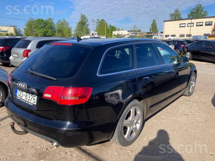 Melns Audi A6 2007 Rīga, ar dzinēja tilpumu 2.00 L un nobraukumu 263 tūkst. km par 4700 €, foto 4 vietnē AUTOMOTO.COM.LV