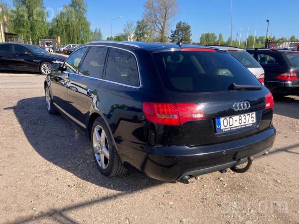 Black Audi A6 2007 in Riga, with an engine capacity of 2.00 L and mileage of 263 thousand km for 4700 €, photo 5 on AUTOMOTO.COM.LV