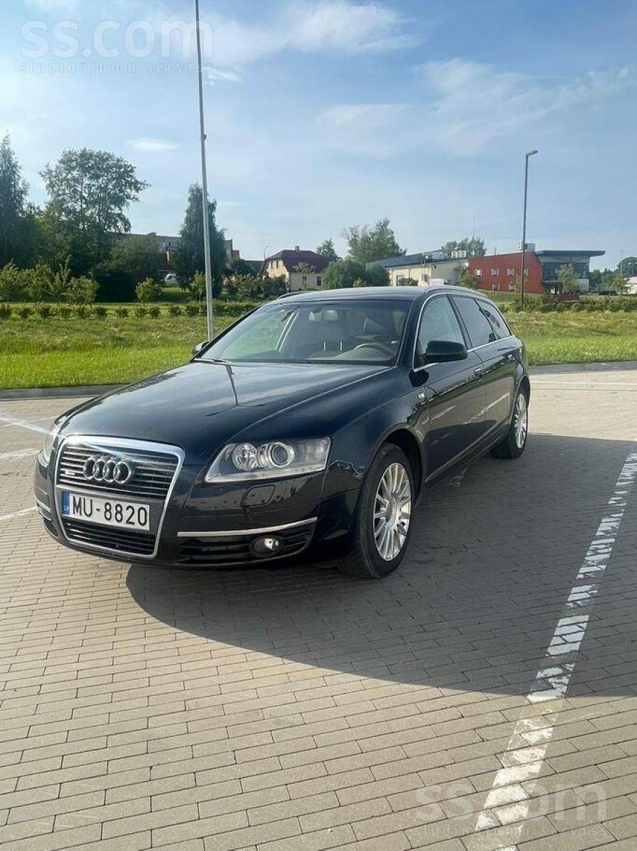 Melns Audi A6 2007 Rēzekne, ar dzinēja tilpumu 3.00 L un nobraukumu 284 tūkst. km par 3099 €, foto 1 vietnē AUTOMOTO.COM.LV