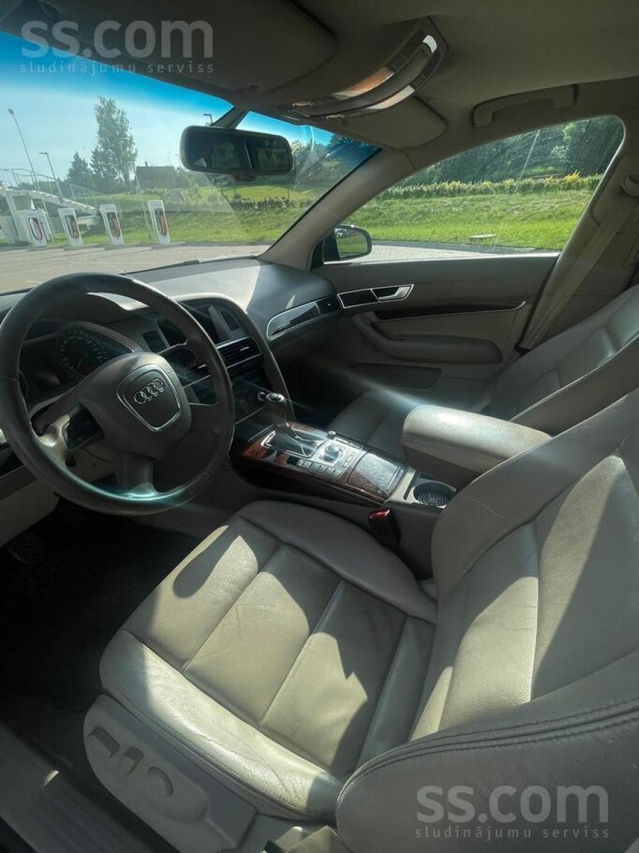 Melns Audi A6 2007 Rēzekne, ar dzinēja tilpumu 3.00 L un nobraukumu 284 tūkst. km par 3099 €, foto 4 vietnē AUTOMOTO.COM.LV