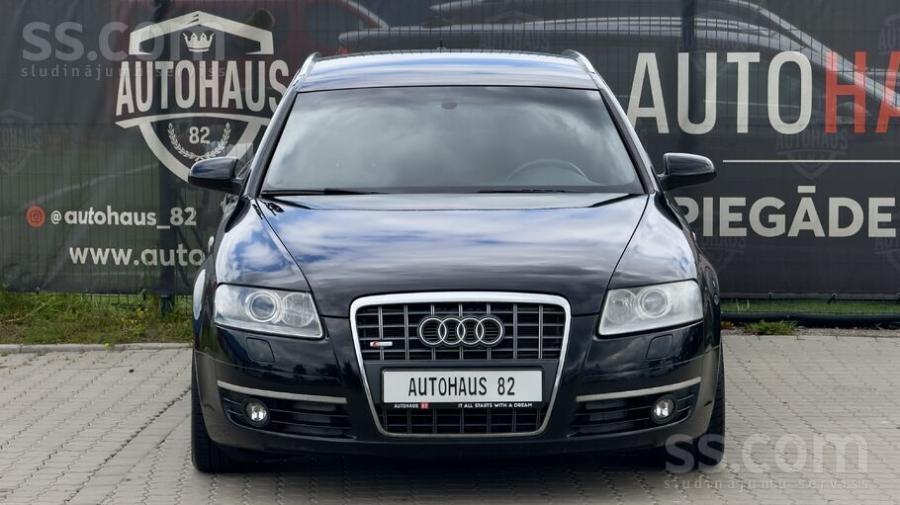 Black Audi A6 2007 in Liepaja, with an engine capacity of 3.00 L and mileage of 241 thousand km for 5500 €, photo 1 on AUTOMOTO.COM.LV