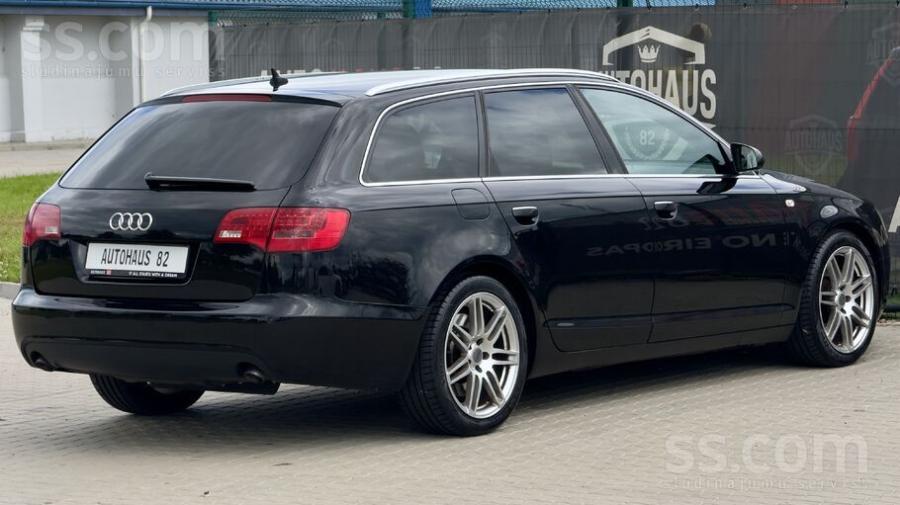 Black Audi A6 2007 in Liepaja, with an engine capacity of 3.00 L and mileage of 241 thousand km for 5500 €, photo 4 on AUTOMOTO.COM.LV