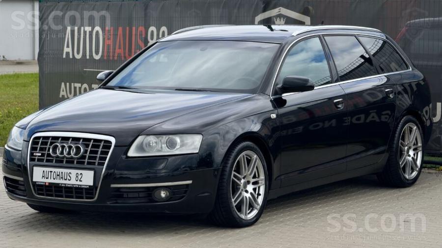 Black Audi A6 2007 in Liepaja, with an engine capacity of 3.00 L and mileage of 241 thousand km for 5500 €, photo 8 on AUTOMOTO.COM.LV
