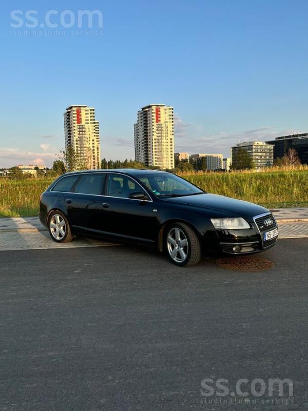 Black Audi A6 2007 in Riga, with an engine capacity of 3.00 L and mileage of 332 thousand km for 3600 €, photo 2 on AUTOMOTO.COM.LV