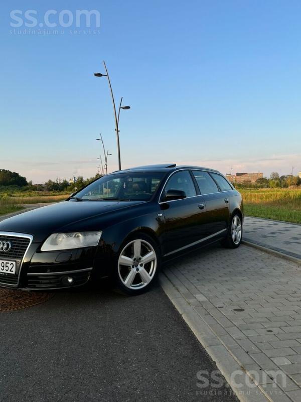 Black Audi A6 2007 in Riga, with an engine capacity of 3.00 L and mileage of 332 thousand km for 3600 €, photo 3 on AUTOMOTO.COM.LV