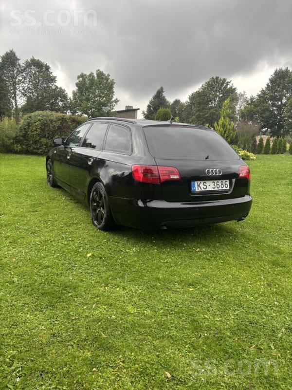 Melns Audi A6 2007 Cēsis, ar dzinēja tilpumu 2.70 L un nobraukumu 456 tūkst. km par 3250 €, foto 3 vietnē AUTOMOTO.COM.LV