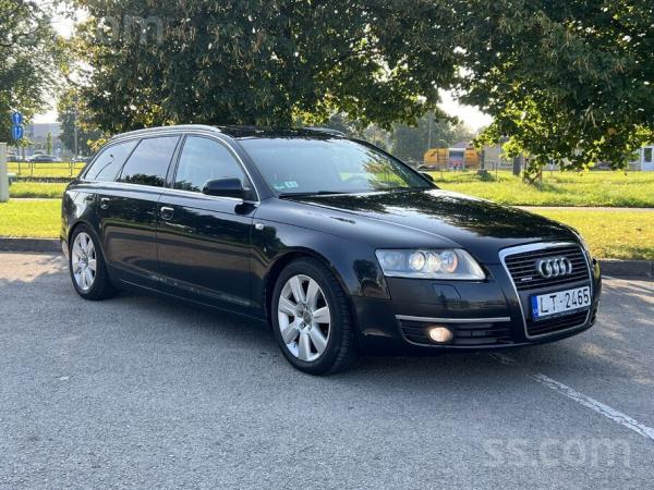 Black Audi A6 2007 in Riga, with an engine capacity of 3.00 L and mileage of 0 thousand km for 2490 €, photo 2 on AUTOMOTO.COM.LV