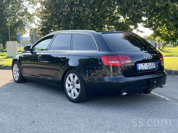 Black Audi A6 2007 in Riga, with an engine capacity of 3.00 L and mileage of 0 thousand km for 2490 €, photo 3 on AUTOMOTO.COM.LV