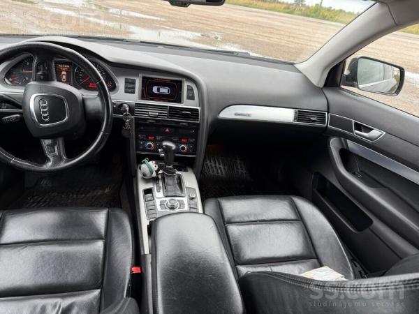 Melns Audi A6 2007 Rīga, ar dzinēja tilpumu 3.00 L un nobraukumu 396 tūkst. km par 5500 €, foto 4 vietnē AUTOMOTO.COM.LV