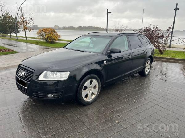 Black Audi A6 2007 in Telschi, with an engine capacity of 2.00 L and mileage of 297 thousand km for 3250 €, photo 1 on AUTOMOTO.COM.LV