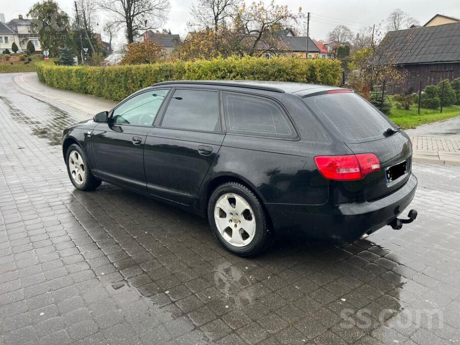 Black Audi A6 2007 in Telschi, with an engine capacity of 2.00 L and mileage of 297 thousand km for 3250 €, photo 3 on AUTOMOTO.COM.LV