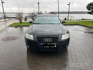 Black Audi A6 2007 in Telschi, with an engine capacity of 2.00 L and mileage of 297 thousand km for 3250 €, photo 8 on AUTOMOTO.COM.LV