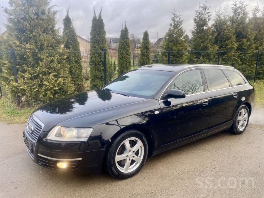 Melns Audi A6 2007 Rēzekne, ar dzinēja tilpumu 2.00 L un nobraukumu 272 tūkst. km par 4350 €, foto 2 vietnē AUTOMOTO.COM.LV