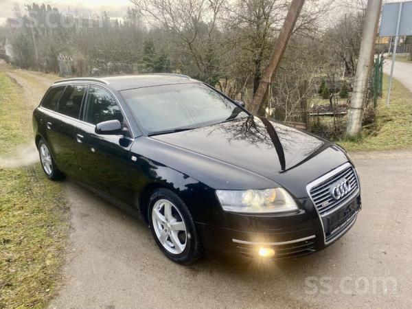Black Audi A6 2007 in Rezekne, with an engine capacity of 2.00 L and mileage of 272 thousand km for 4350 €, photo 3 on AUTOMOTO.COM.LV
