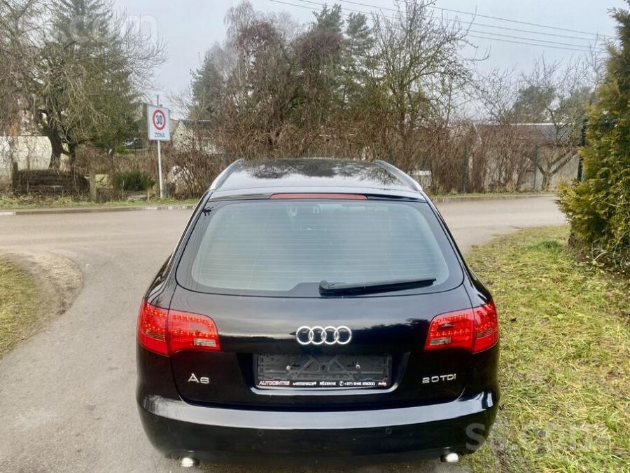 Melns Audi A6 2007 Rēzekne, ar dzinēja tilpumu 2.00 L un nobraukumu 272 tūkst. km par 4350 €, foto 7 vietnē AUTOMOTO.COM.LV