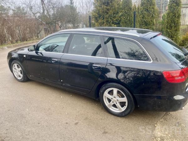Black Audi A6 2007 in Rezekne, with an engine capacity of 2.00 L and mileage of 272 thousand km for 4350 €, photo 9 on AUTOMOTO.COM.LV