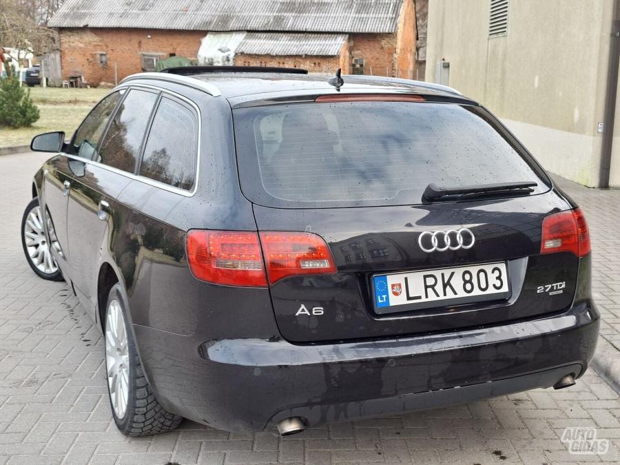 Melns Audi A6 2007 Šilutė, ar dzinēja tilpumu 2.70 L un nobraukumu 318 tūkst. km par 2650 €, foto 3 vietnē AUTOMOTO.COM.LV